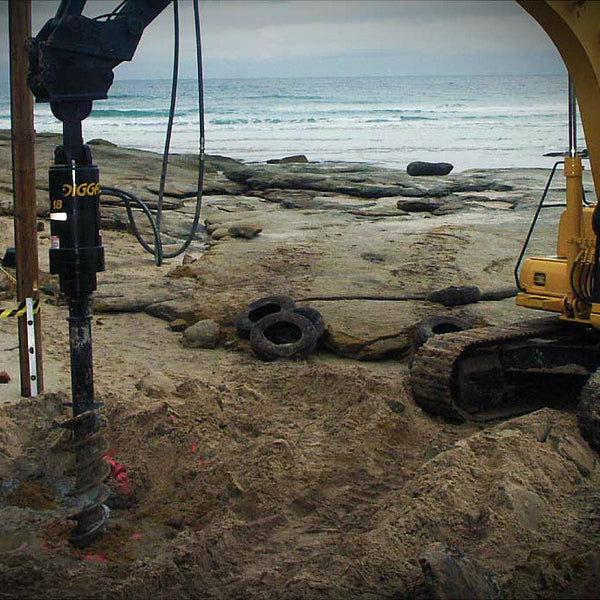 Drive Unit - Pd18 75mm Square No Hoses / No Mount – Digging Bits